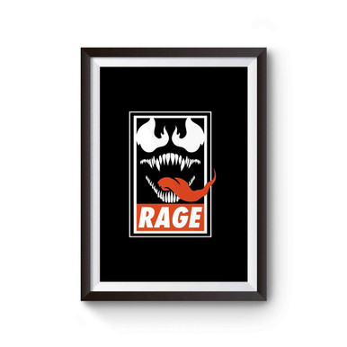 Rage Venom Marvel Comics Poster