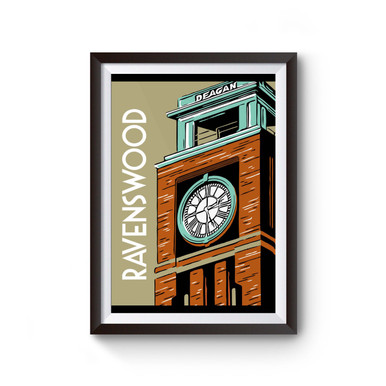 Ravenswood Chicago Poster