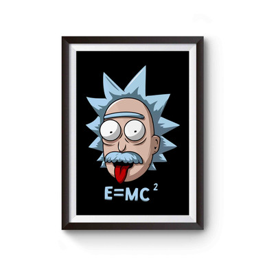 Rick And Morty Rick Einstein Poster