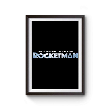 Rocketman Logo Cinema Poster