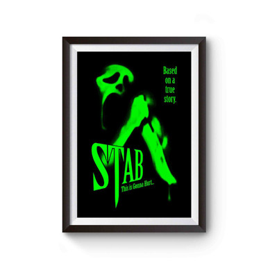 Stab Movie Scream Movie Horror Movie Poster