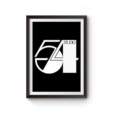 Studio 54 Logo Poster