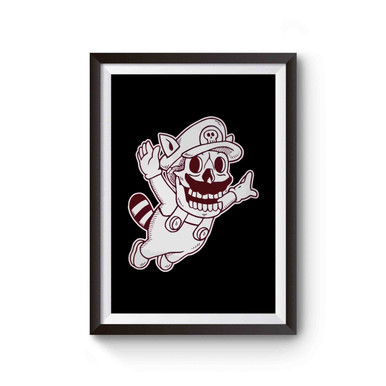 Super Mario Skull Poster