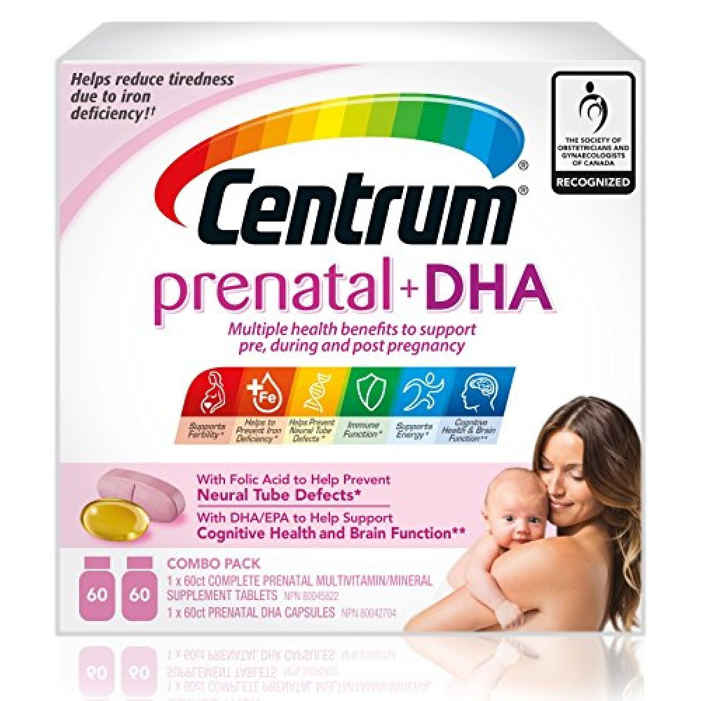 NESTLÉ Materna Prenatal Multivitamin with DHA Supplement | Folic Acid ...
