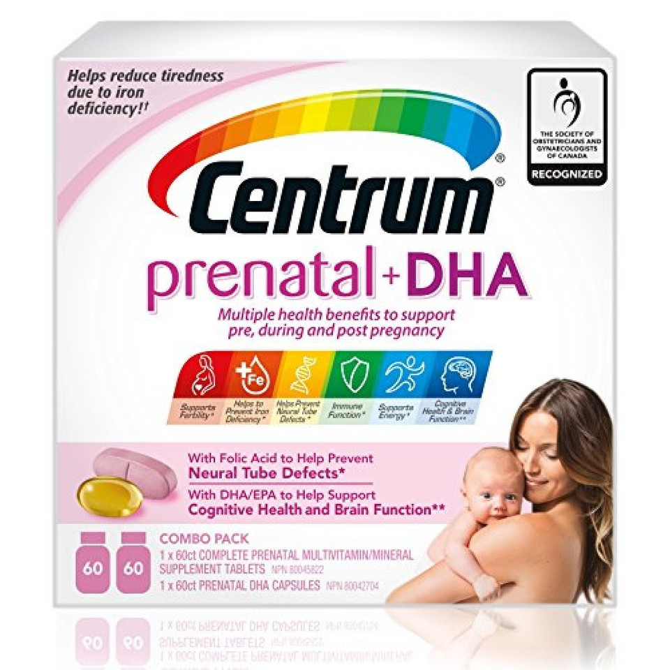 NESTLÉ Materna Prenatal Multivitamin with DHA Supplement | Folic Acid ...