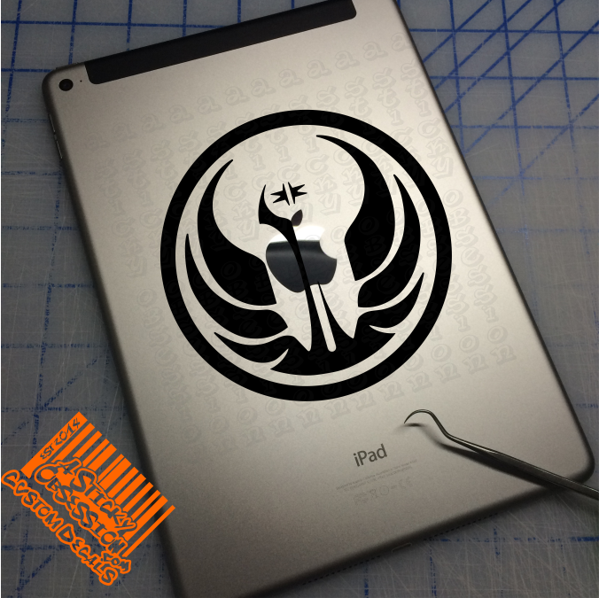 Star Wars Inspired Old Republic Jedi Emblem Decal - A Sticky Obsession