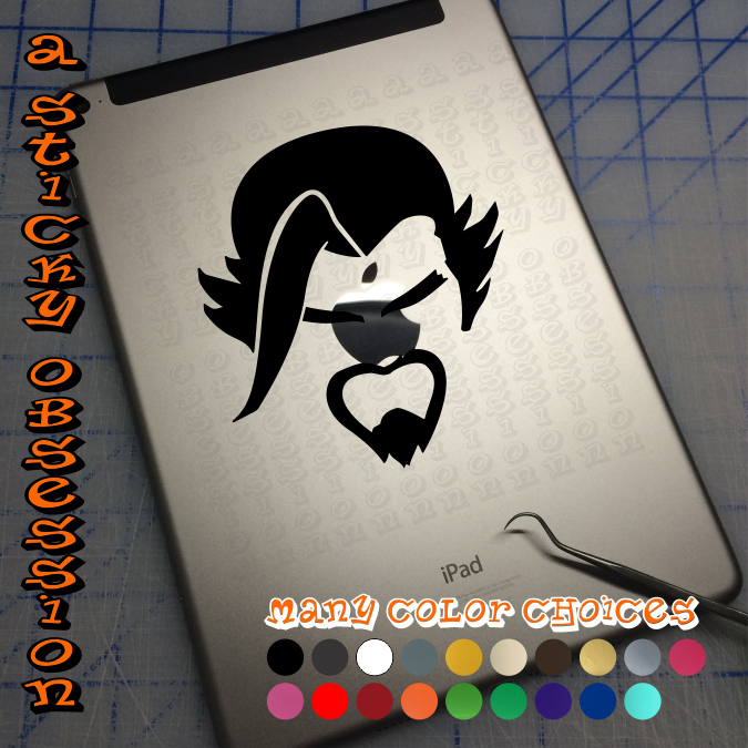 Overwatch Hanzo Hero Icon Gaming Custom Decal - A Sticky Obsession