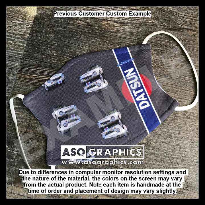 Your Car Custom Face Mask