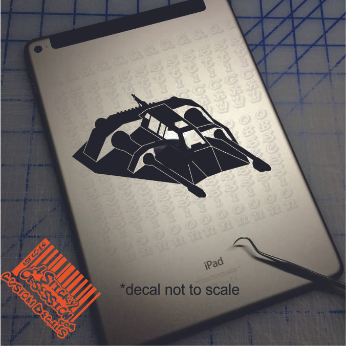 Star Wars Snowspeeder decal