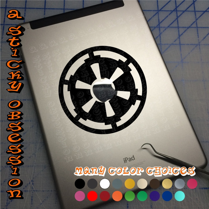 Star Wars inspired Galactic Empire Imperial Cog Emblem Decal - A Sticky ...