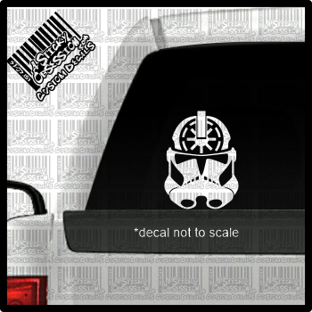 Star Wars Inspired Clone Trooper Echo Arc Trooper Helmet Decal - A ...