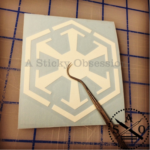 Star Wars Inspired Sith Empire Emblem Decal - A Sticky Obsession