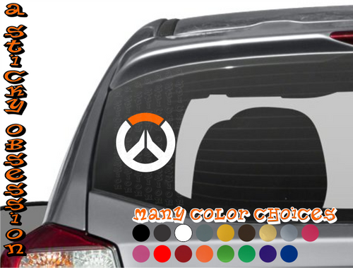 Overwatch Gaming Custom Decal - A Sticky Obsession