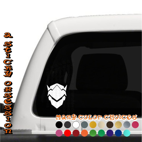 Overwatch Genji Hero Icon Gaming Custom Decal - A Sticky Obsession