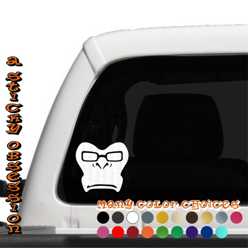 Overwatch Winston Hero Icon Gaming Custom Decal - A Sticky Obsession