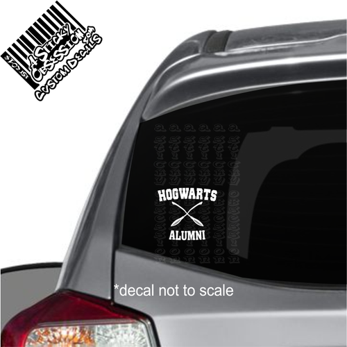 Harry Potter Hogwarts Alumni Decal