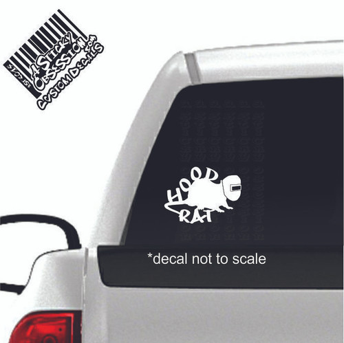 Hood Rat Welding Decal