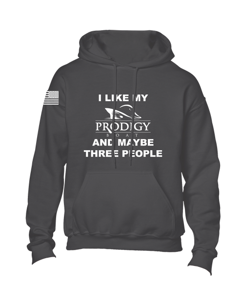 Cotton Hoodie - Limited Edition - Charcoal - Prodigy Boats