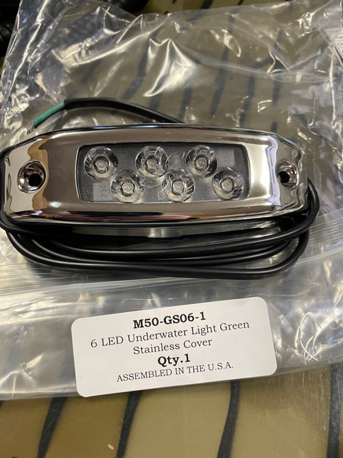 Tecniq Water Dragon Green 6 LED Underwater Light - Prodigy Boats