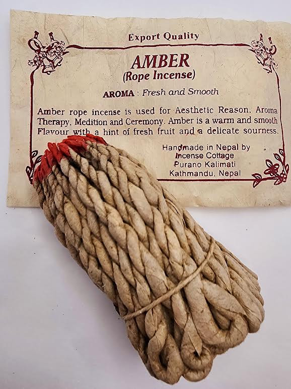 Tibetan Amber Rope Incense