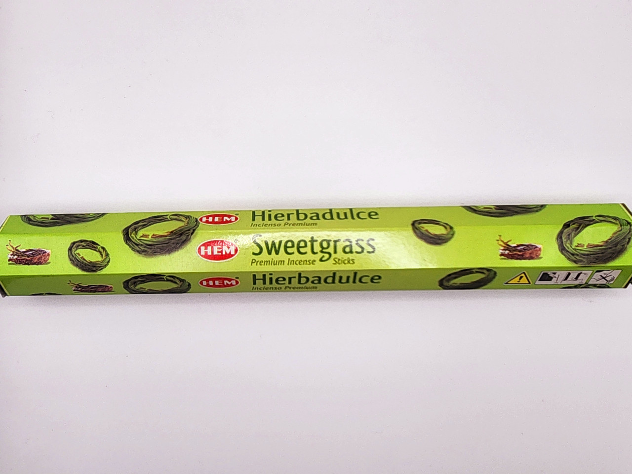 HEM Sweetgrass Incense 20 stick - Violet and Company Incense