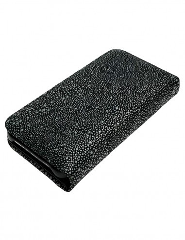 Piel Frama 897 Black Stingray WalletMagnum Leather Case for Apple ...