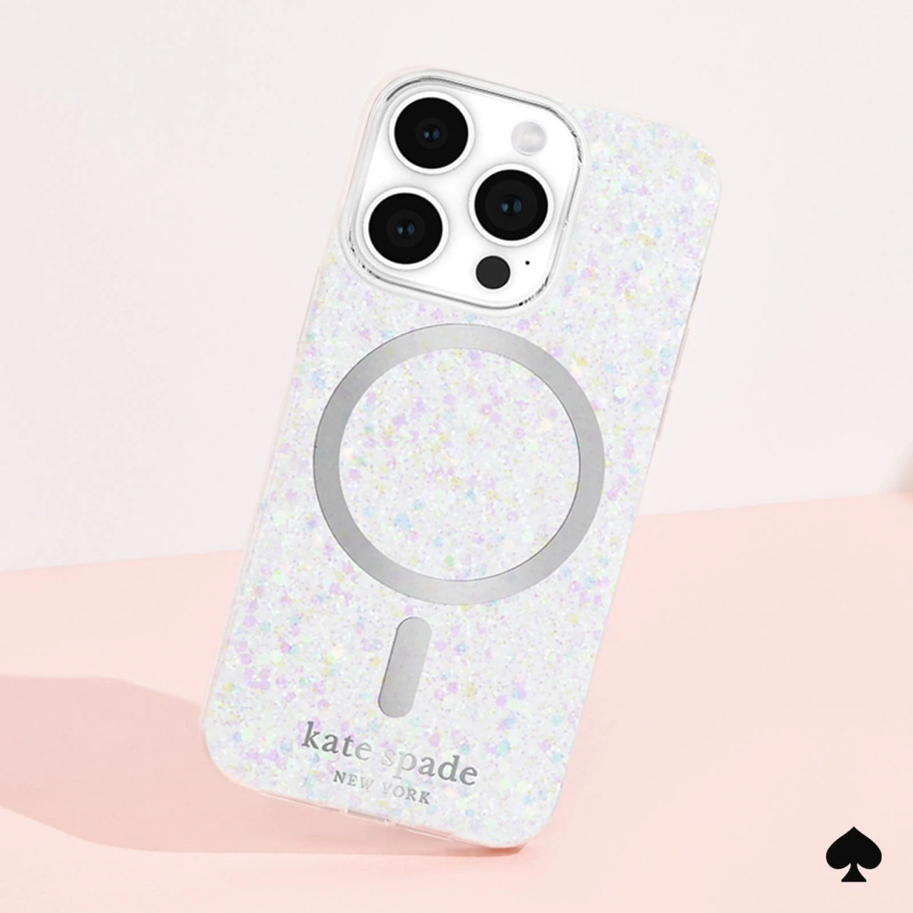 Kate Spade - New York Chunky Glitter Protective Hardshell Magsafe Case ...