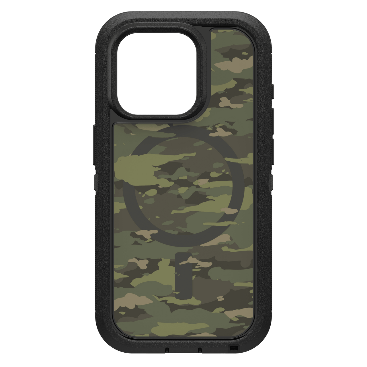 Otterbox - Defender Pro Xt Clear Magsafe Case for Apple iPhone 15 Pro Max - Woodland Camo 77-93324