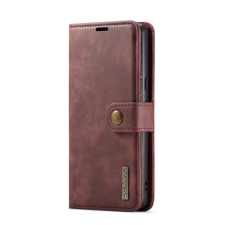 Google Cases - Pixel 8 Pro Cases Leather Magnetic Texture Red