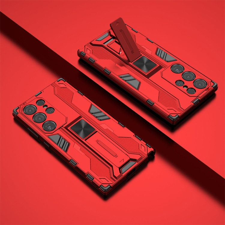 Samsung Cases - Galaxy S24 Ultra Cases Hybrid TPU Red