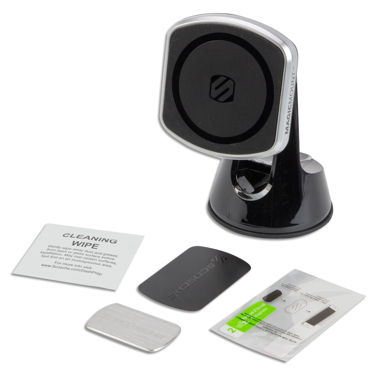 Scosche - Magicmount Pro 2 Window / Dash Mount - Black and Silver MP2WD ...