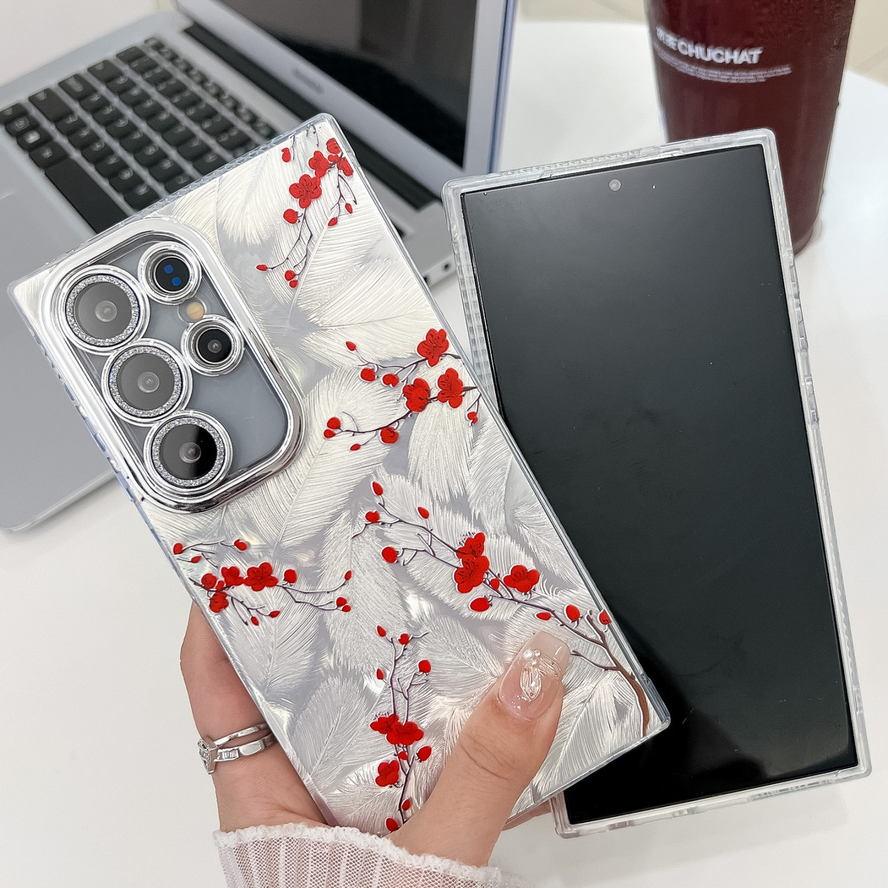 Samsung Galaxy A16 5G Electroplating Flower Texture TPU Phone Case ...