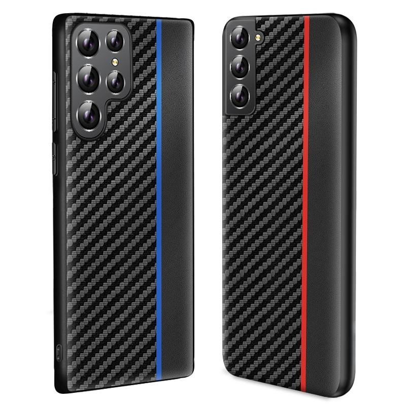 Samsung Galaxy S25 Ultra 5G Ultra-thin Carbon Fiber Texture Splicing ...