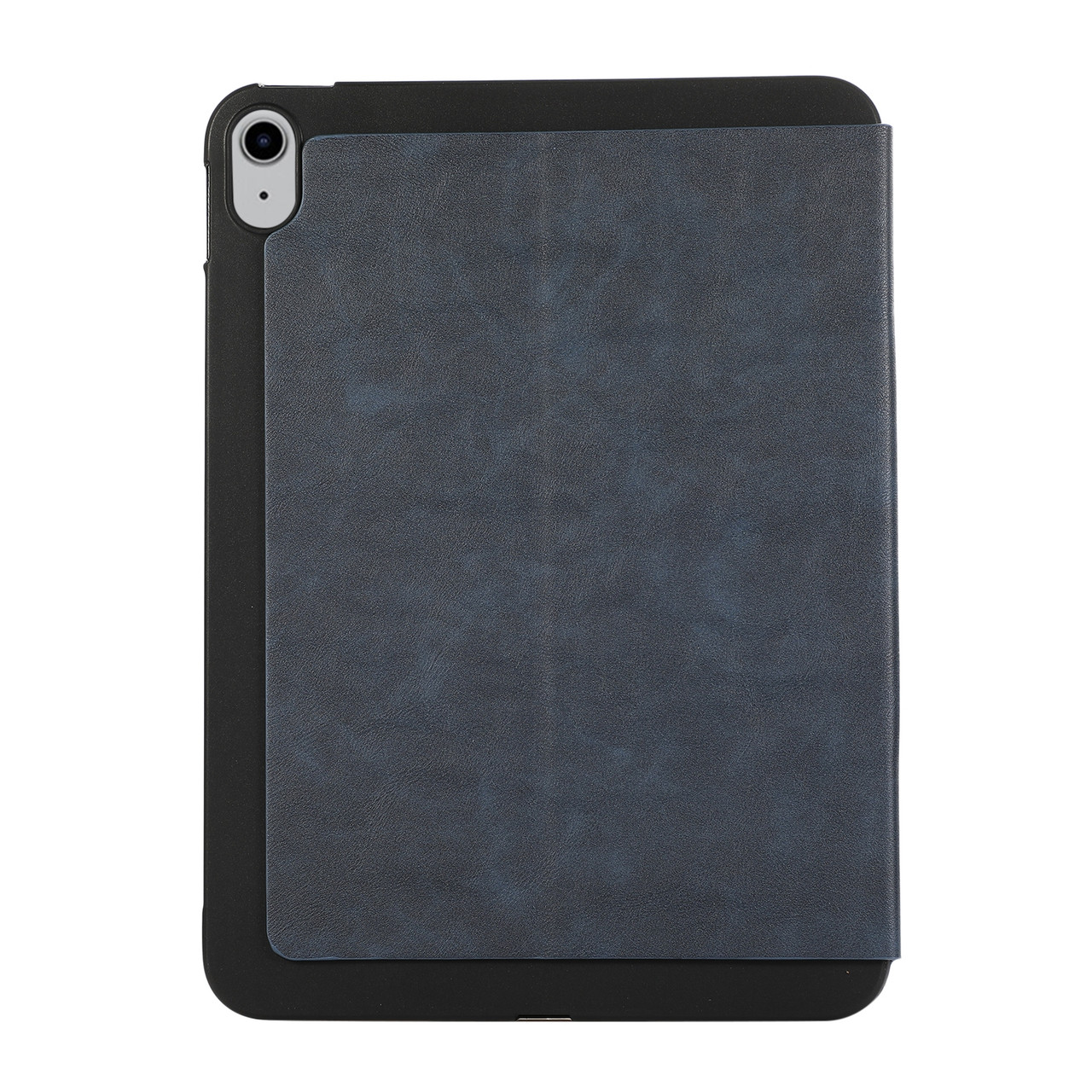 iPad 2025 / 2022 Simple Crazy Horse Leather Tablet Case - Blue