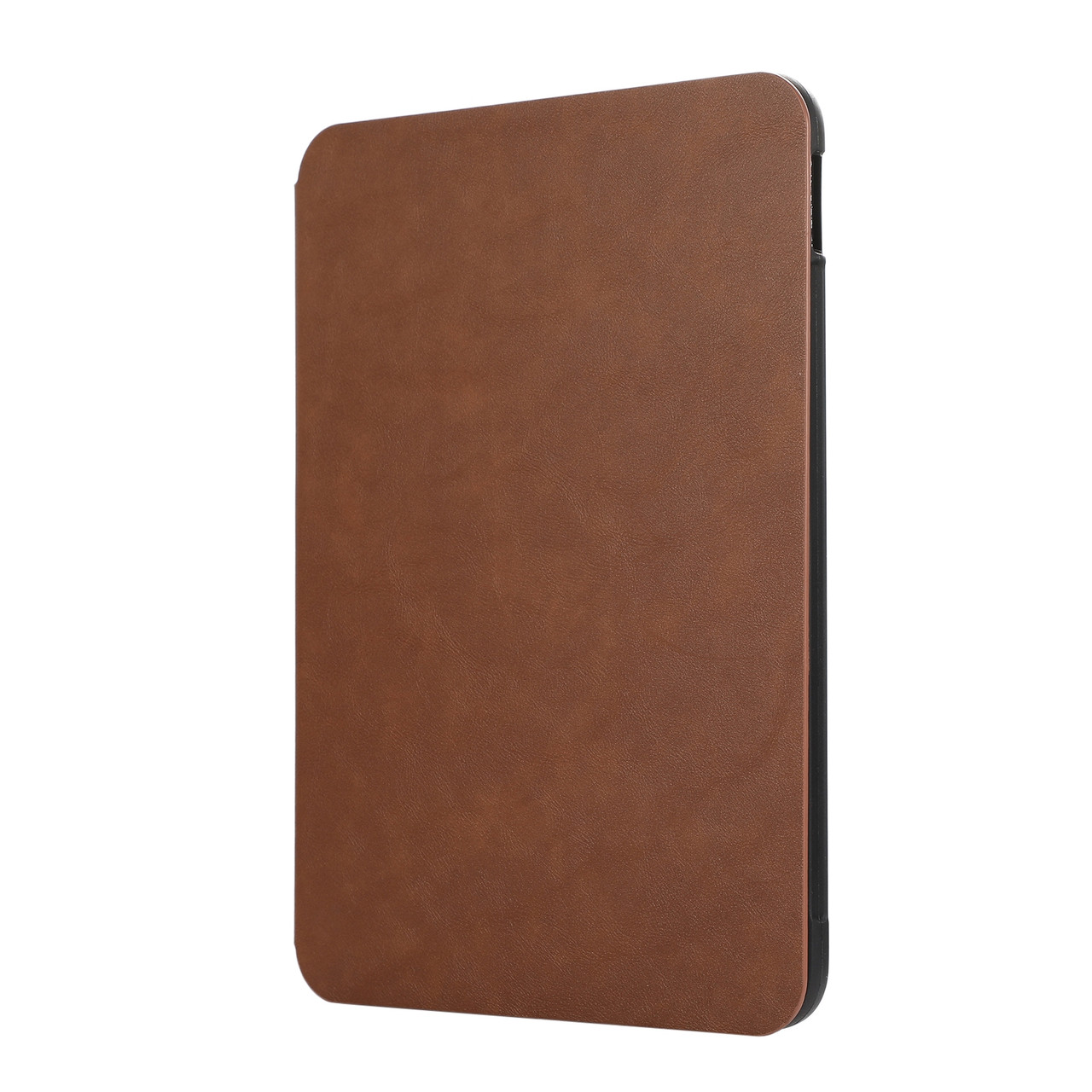 iPad 2025 / 2022 Simple Crazy Horse Leather Tablet Case - Bown