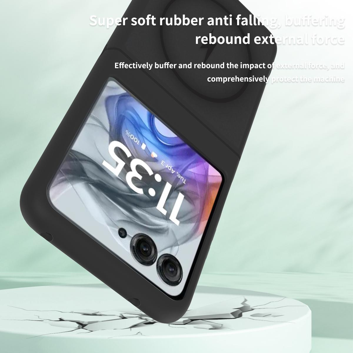 Motorola Razr 2025 Skin Feel TPU Hybrid PC MagSafe Phone Case - Matte ...