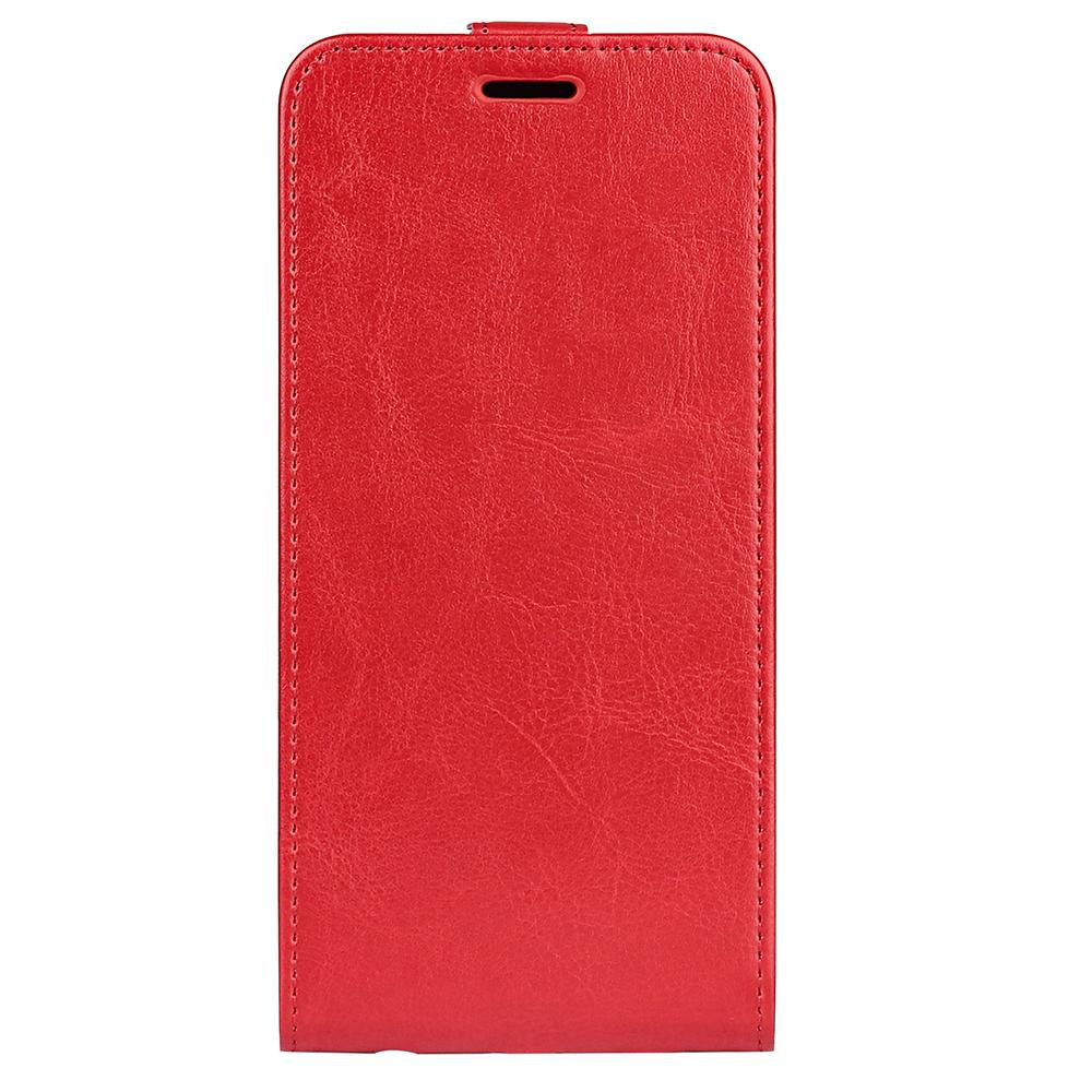 iPhone Air R64 Texture Single Vertical Flip Leather Phone Case - Red