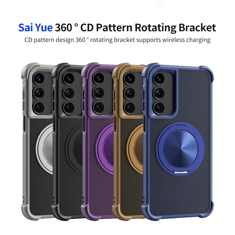 Samsung Galaxy A16 5G CD Texture 360 Degree Rotating Holder MagSafe ...