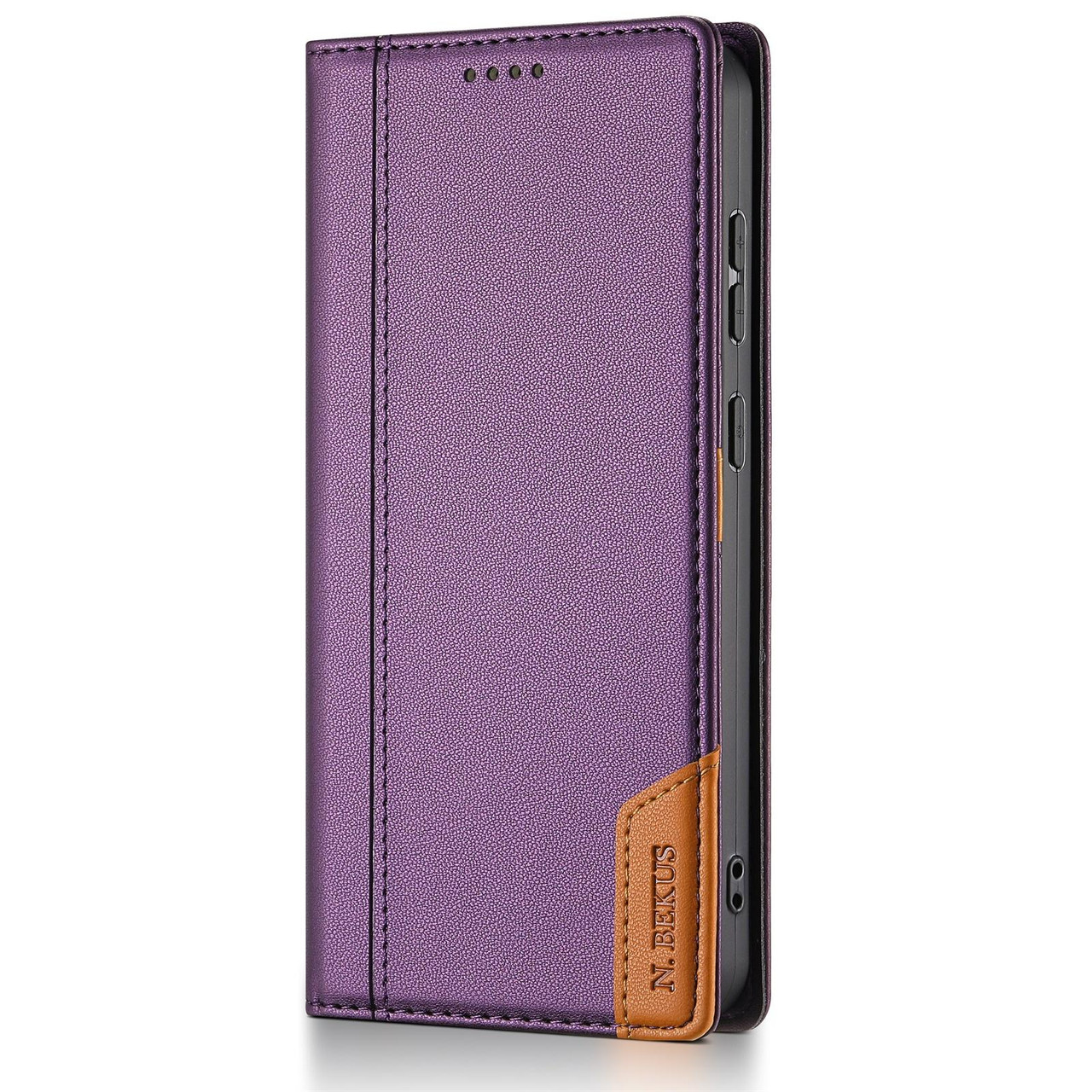 Samsung Galaxy A26 5G N.BEKUS P3 RFID Stitching Magnetic Flip Leather ...