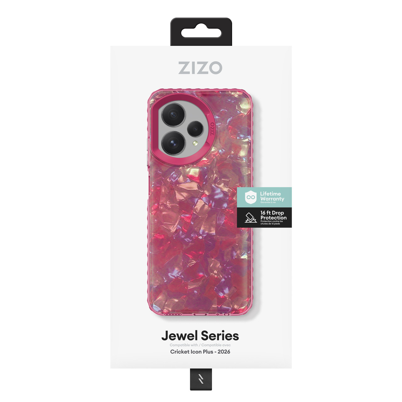 ZIZO JEWEL Series Cricket Icon Plus 2026 Case - Blossom
