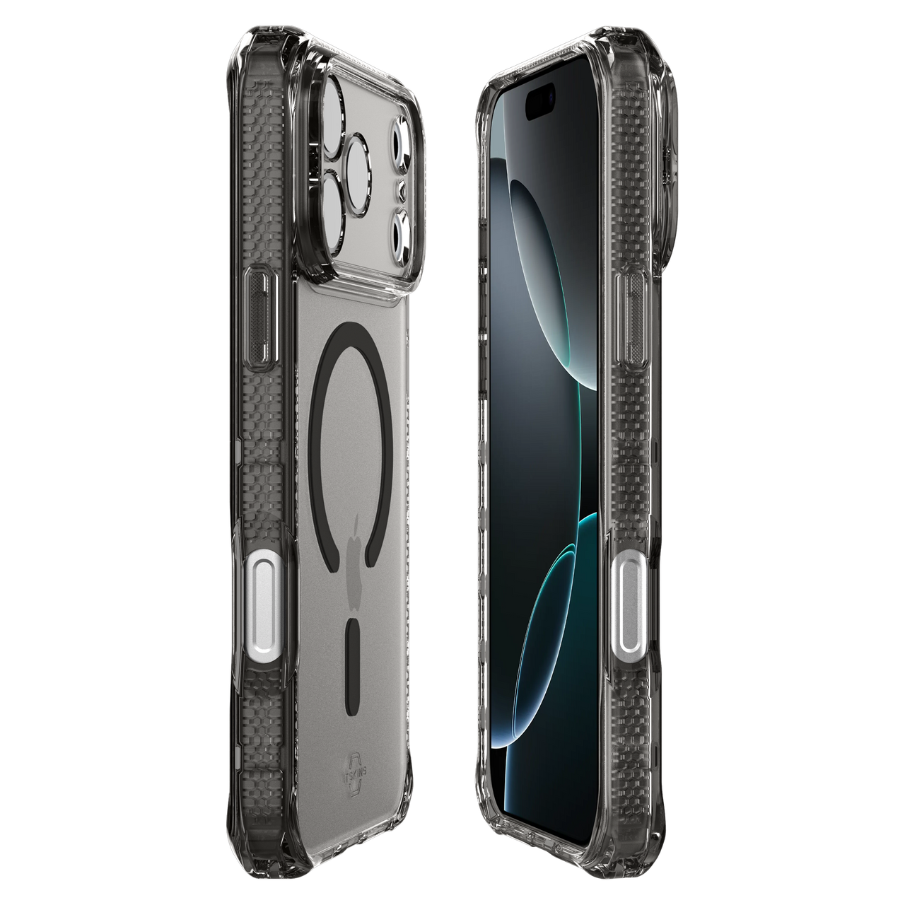 Itskins - Hybridr Vapor Magsafe Case For Apple Iphone 17 Pro - Smoke ...
