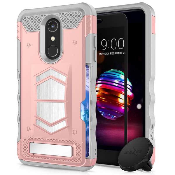 ZIZO ELECTRO Series Compatible with LG K30 Case with Tempered Glass ...