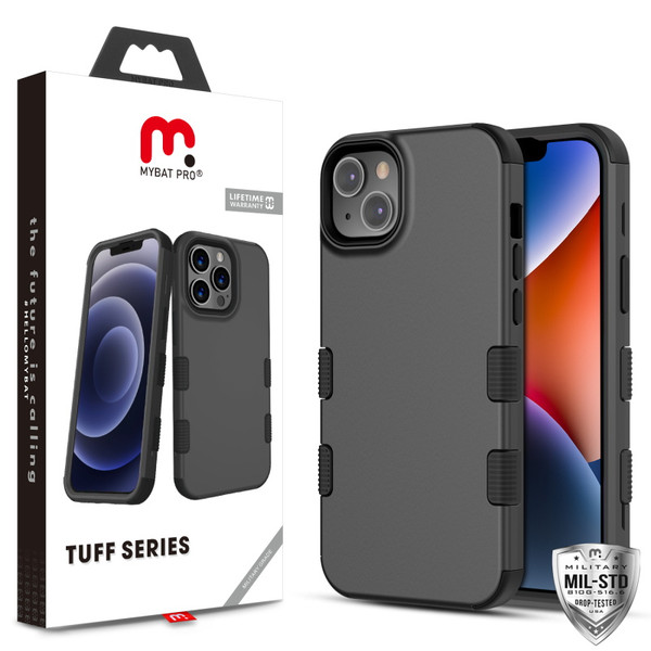 MyBat Pro TUFF Series Case for Apple iPhone 14 Plus - Black RIP14MCSE1TS001