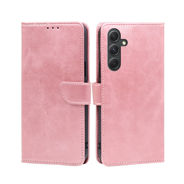 Samsung Cases - Galaxy A54 5G Cases Flip Leather Texture Gold Rose