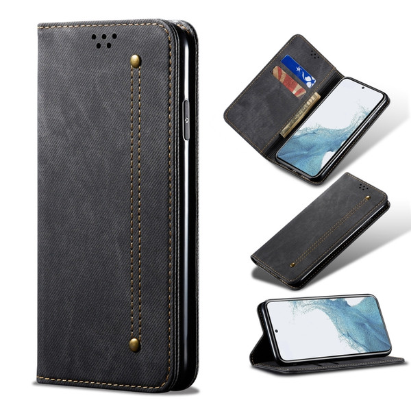 Samsung Cases - Galaxy A54 5G Cases Flip Leather Texture Black