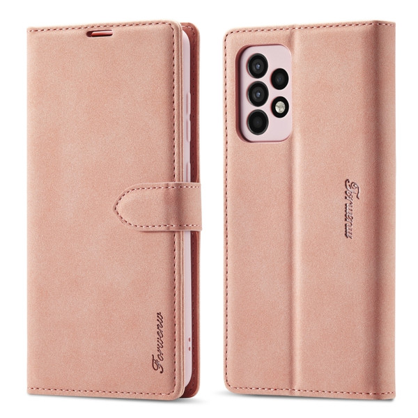 Samsung Cases - Galaxy A54 5G Cases Leather Gold Rose