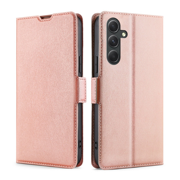 Samsung Cases - Galaxy A54 5G Cases Flip Leather Ultra-thin Gold Rose