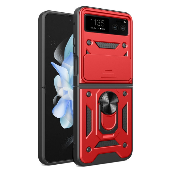 Motorola Cases - Motorola razr (2023) Cases Hybrid TPU Red