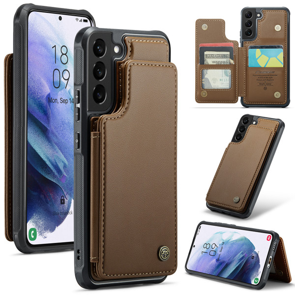 Samsung Galaxy S21 5G CaseMe C22 Card Slots Holder RFID Anti-theft ...