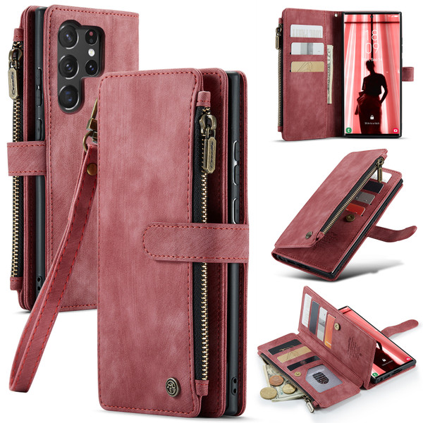 Samsung Galaxy S23 Ultra 5G CaseMe C30 Multifunctional Leather Phone ...